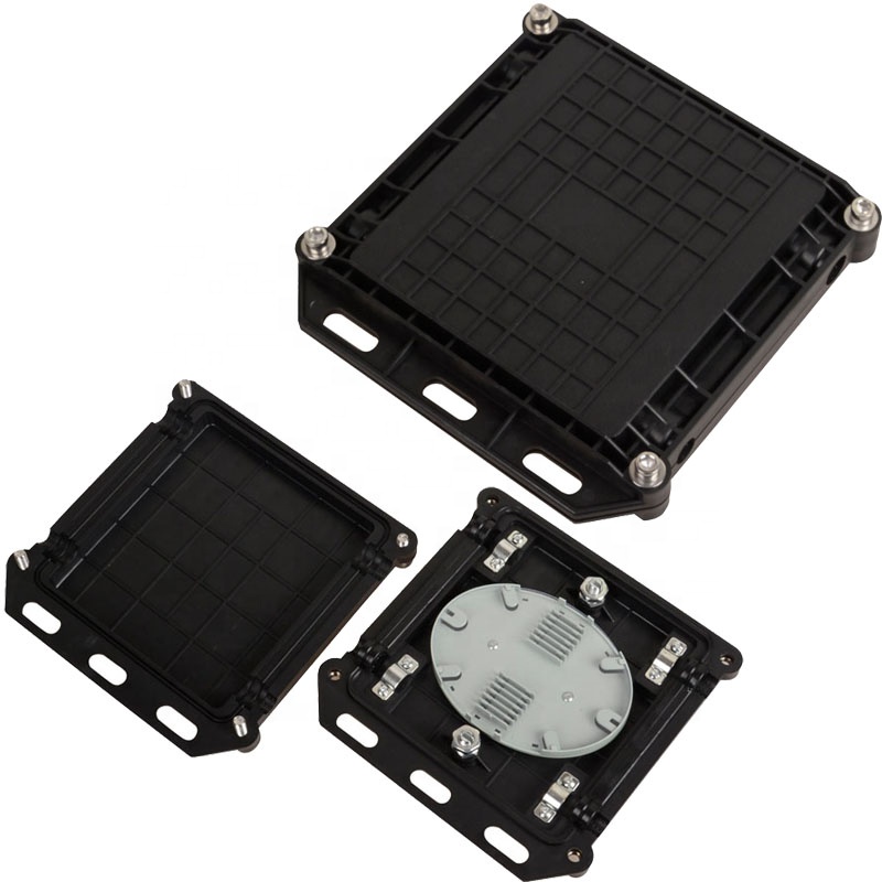 Mini Type Fiber Optic Splice Closure 2 In 2 Out 24 Cores Fiber ...