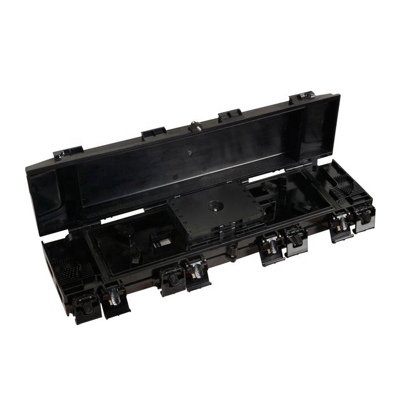 Aerial Horizontal Junction Box 4 In 4 Out Fiber Optic Splice Closure ...