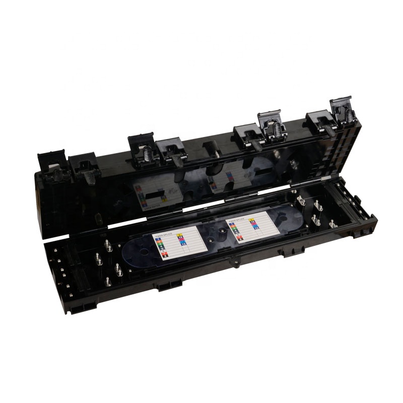 Aerial Horizontal Junction Box 4 In 4 Out Fiber Optic Splice Closure ...