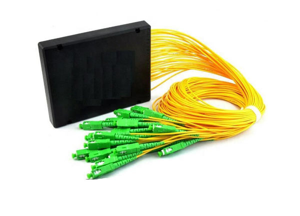 FTTH ABS black Box Fiber Optical PLC Splitter for GPON Network