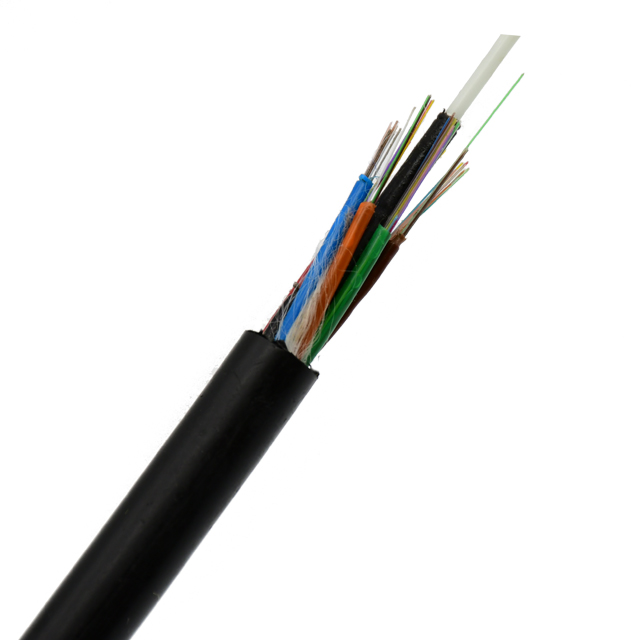 Hot Duct Outdoor Cables|GYFTY Fiber Optic Cable 24 cores SM G652D Non-metal